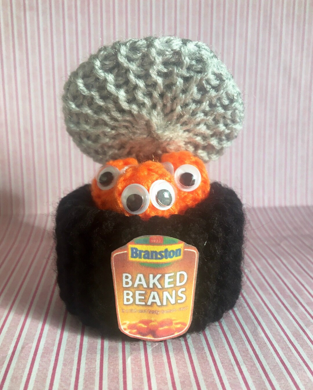 Knitted Baked Beans - Branston Inspired Beans - Quirky Unique Gift ...