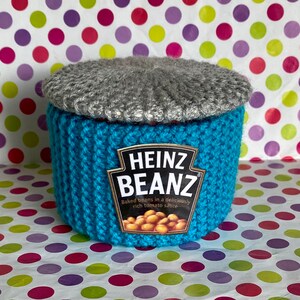 Large Knitted Baked Beans - Heinzz Inspired - Quirky Unique Gift ...