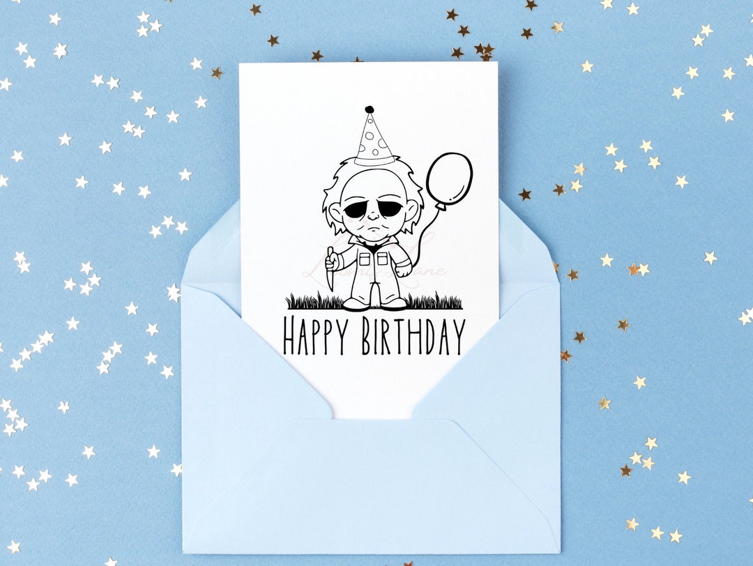 Happy Birthday Horror - Etsy