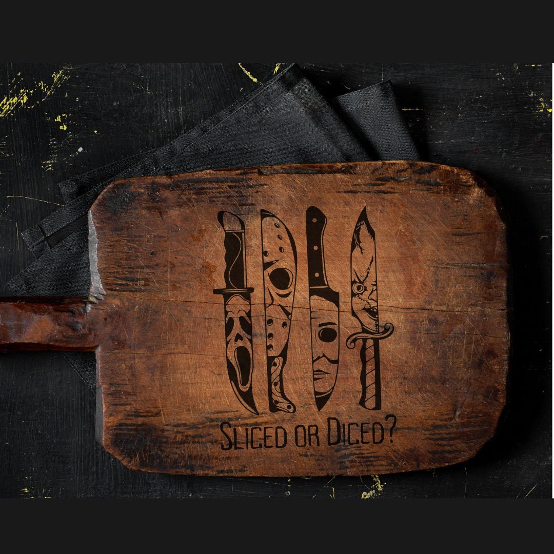 Horror Cutting Board Digital Download - Etsy