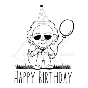 Happy Birthday Horror - Etsy