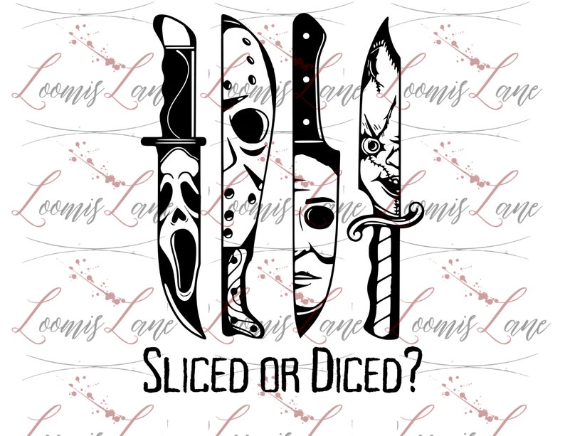 Horror Cutting Board Digital Download - Etsy