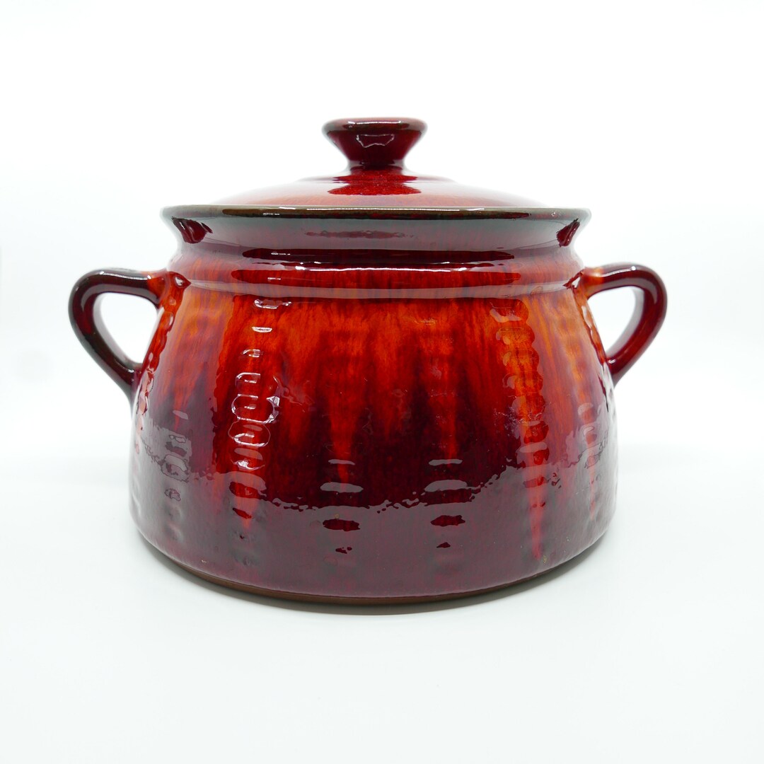 Vintage Estriceram / Genin Trudeau Bean Pot - Model 102/7-8 - Etsy