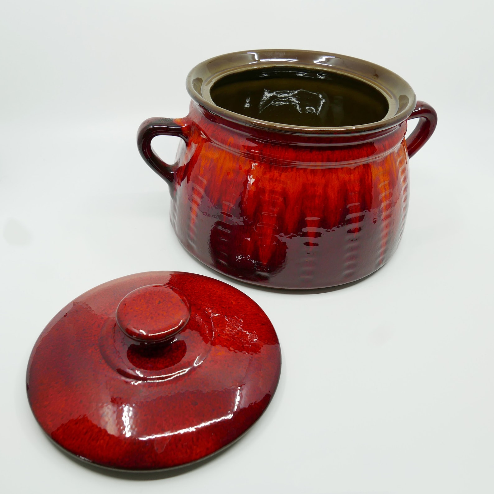 Vintage Estriceram / Genin Trudeau Bean Pot - Model 102/7-8 - Etsy