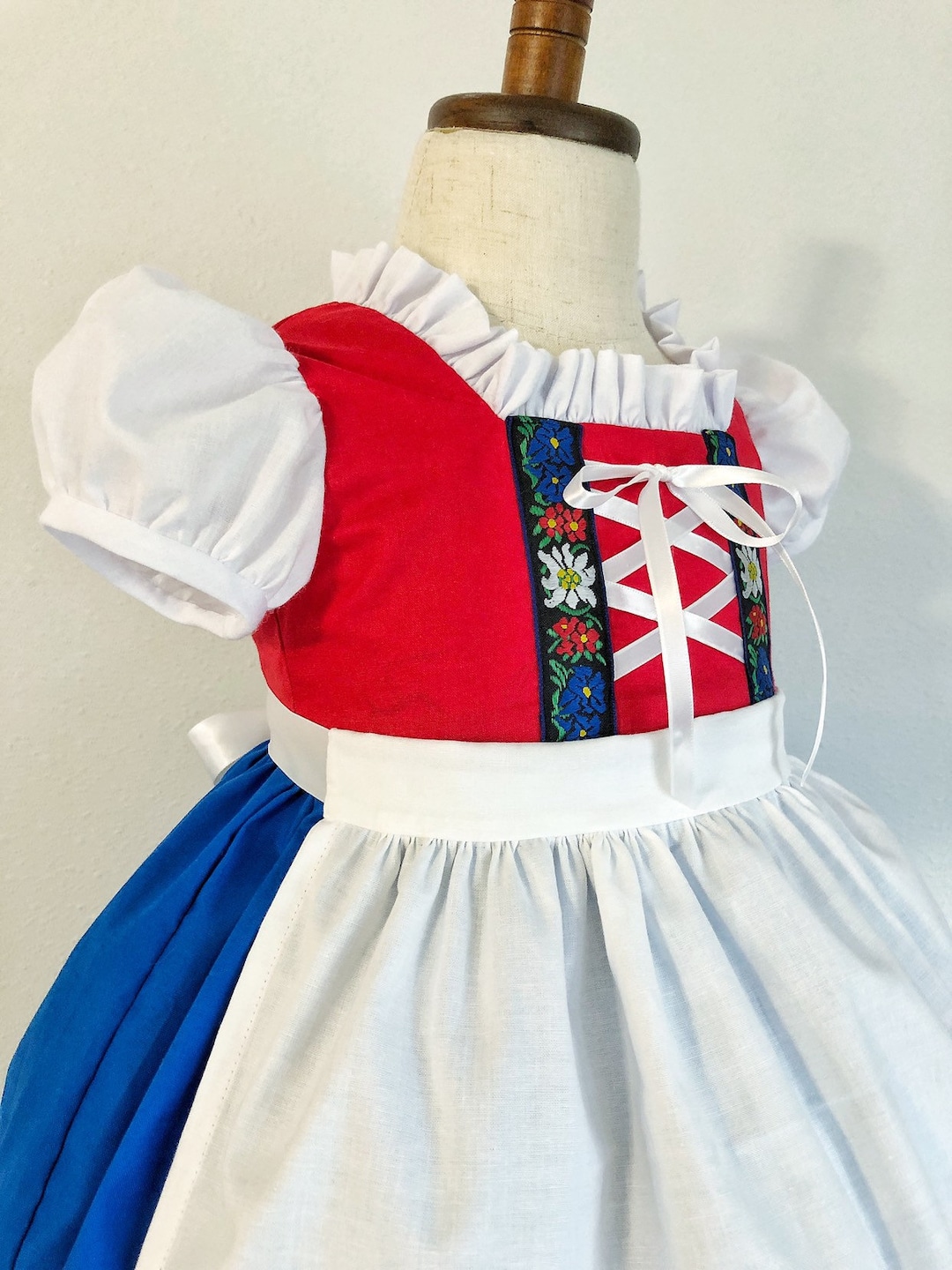 Heidi Dress With Apron Made to Order and Pocket Heidi Doll - Etsy
