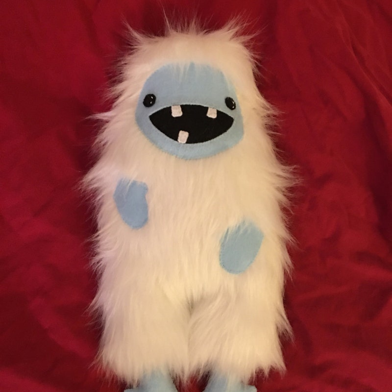 Yeti Plush - Etsy