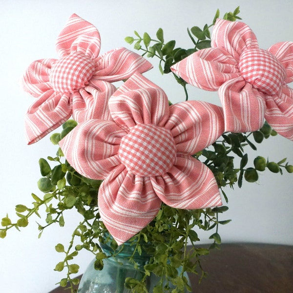 Fabric Flower Bouquet - Etsy