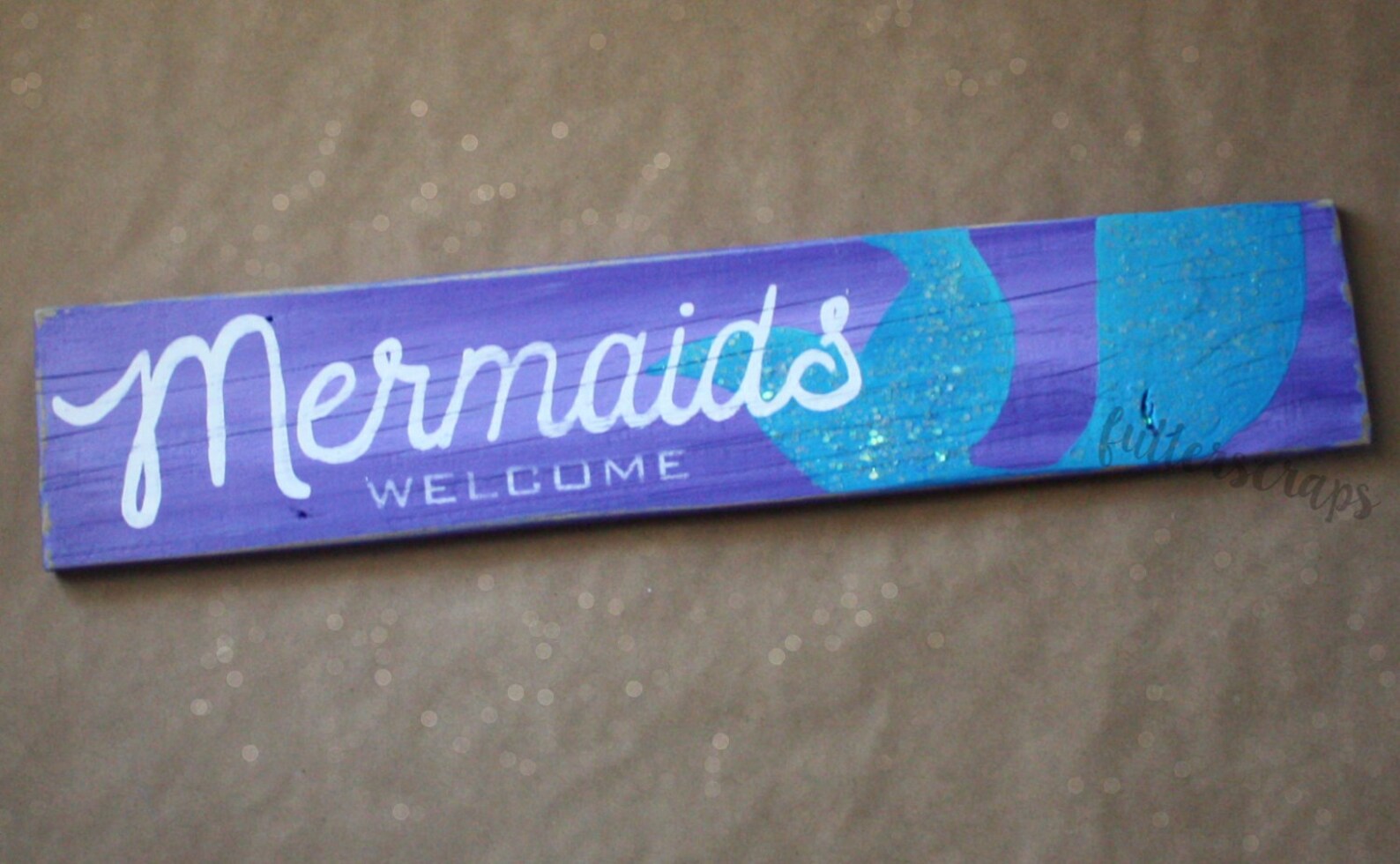 Mermaids Welcome Mermaid Sign Mermaid Decor Beach Decor | Etsy