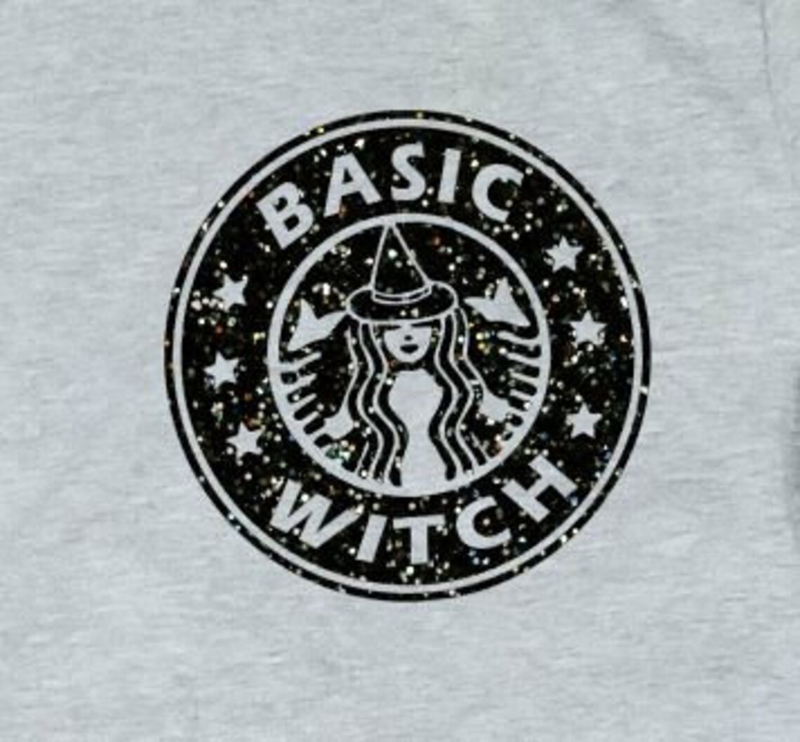 Basic Witch Logo Shirt Halloween Shirt Witch Shirt Coffee - Etsy UK