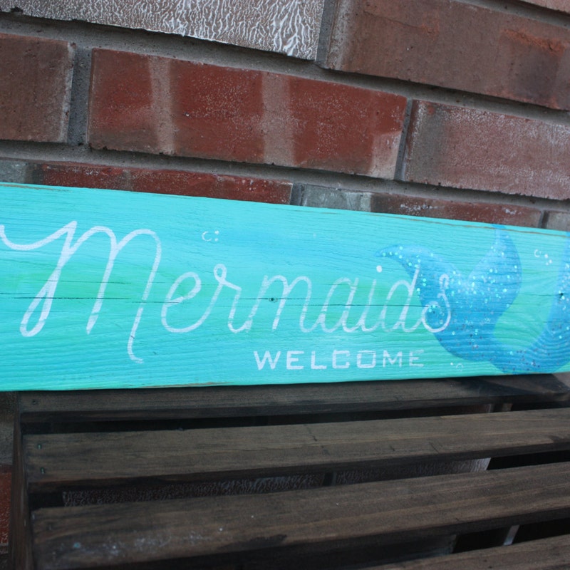 Mermaid Signs - Etsy