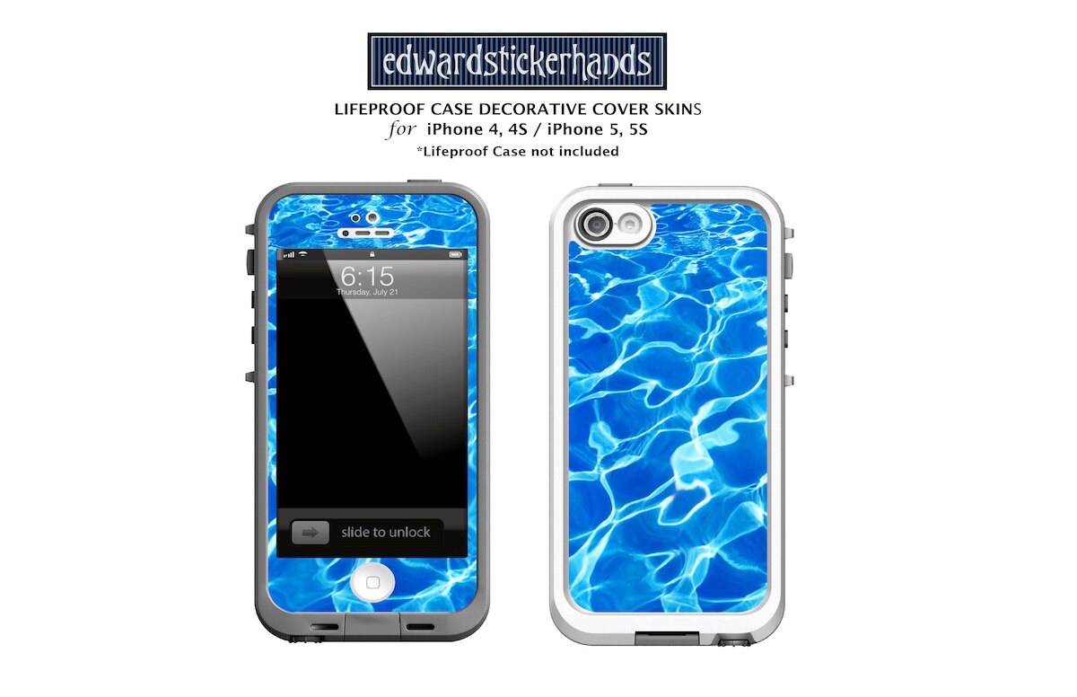 Lifeproof Case Caribbean Blue Water Cover Skin Decal for | Etsy