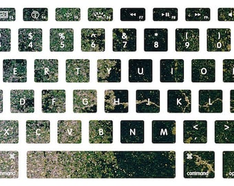 Topographic Keyboard - Etsy