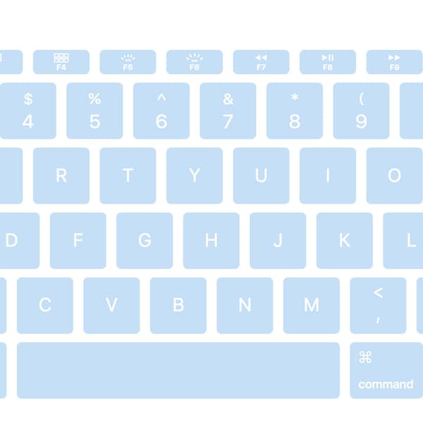 Keyboard Decal - Etsy
