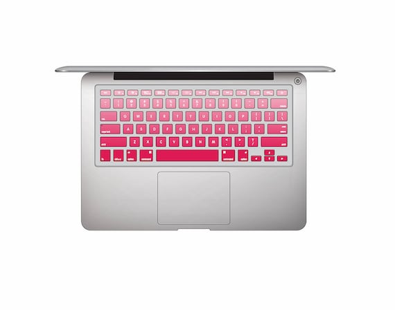 Pink Apple Laptop Keyboard