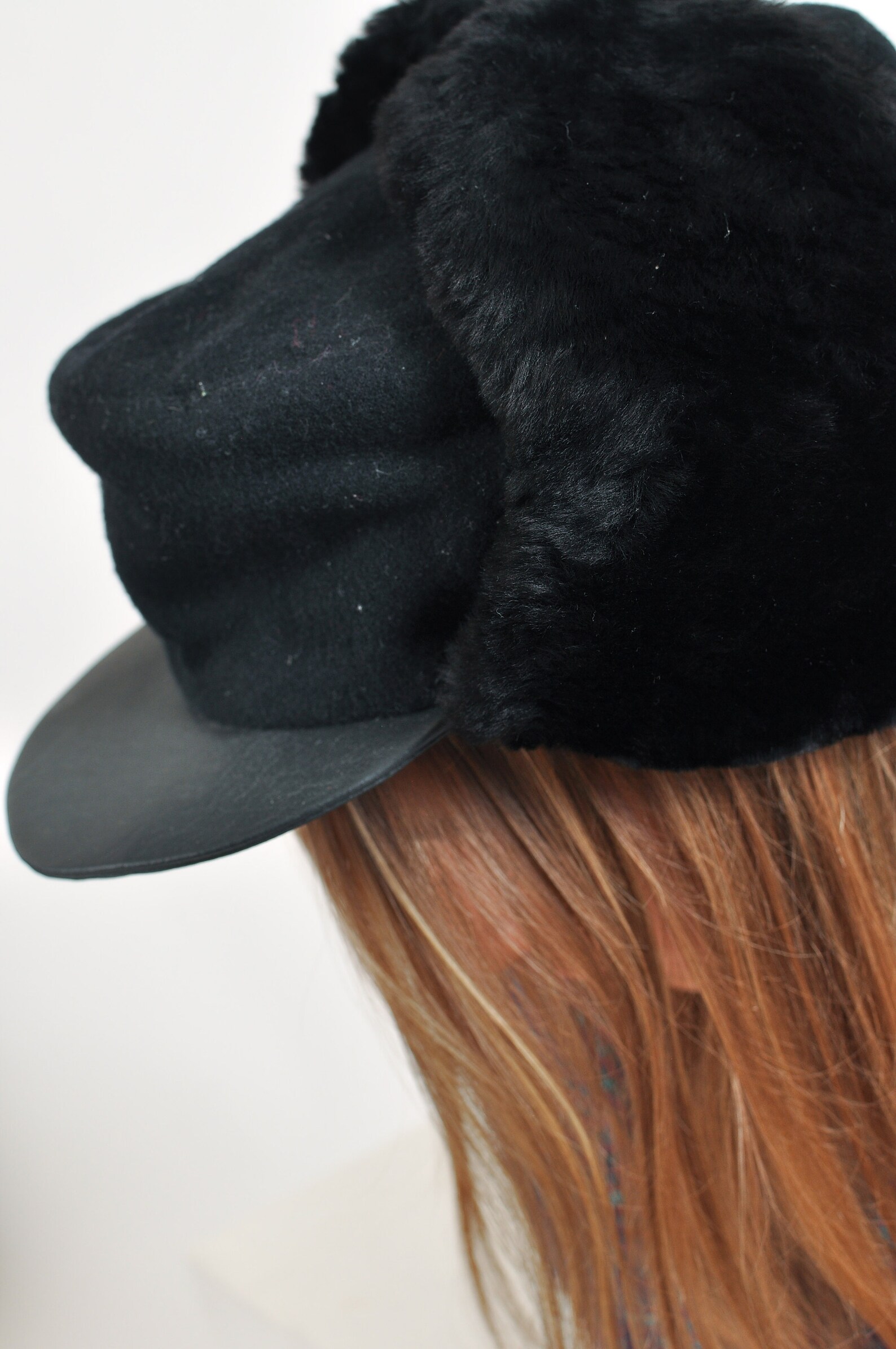 Vintage 80's Fur Russian Style Hat - Etsy