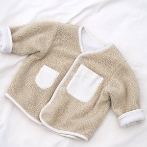 Baby Teddy Jacket | Autumn Winter Kids Jacket | Fleece Jacket | PDF ...