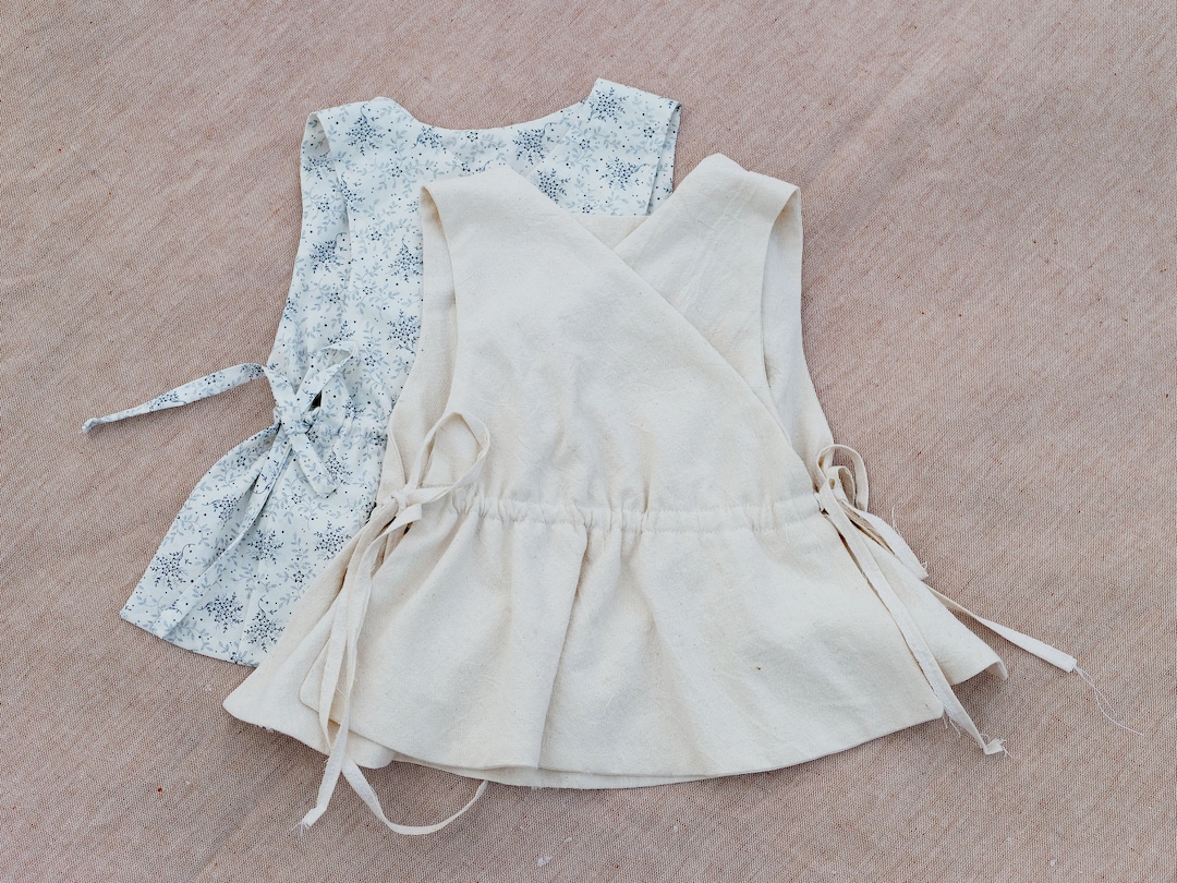 Baby Ruffle Top / Baby Tied Top / Vest With Frills / Boy Girl Sewing ...