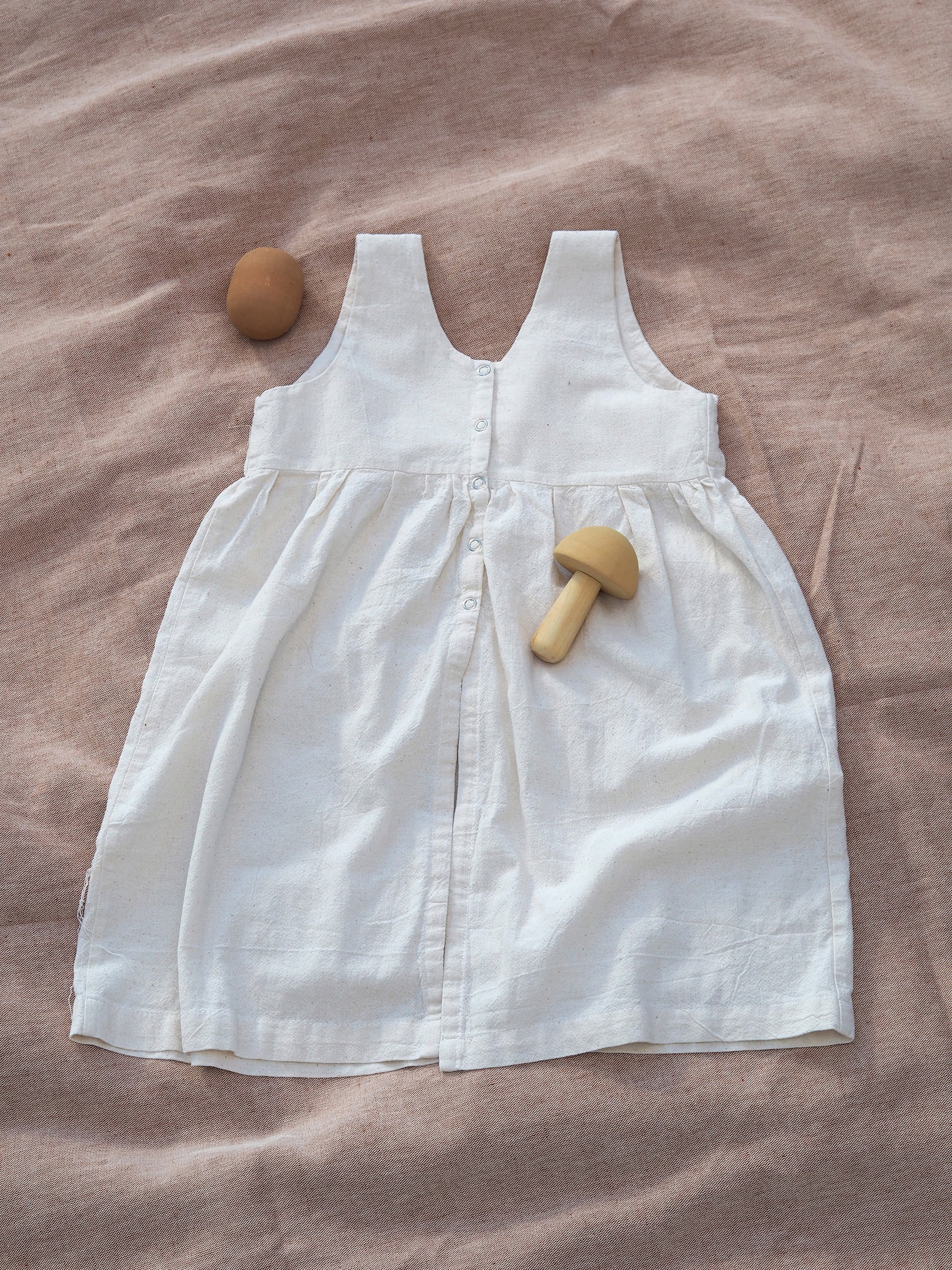 Girls Dress Sewing Pattern Smock Vest Dress PDF Kids - Etsy