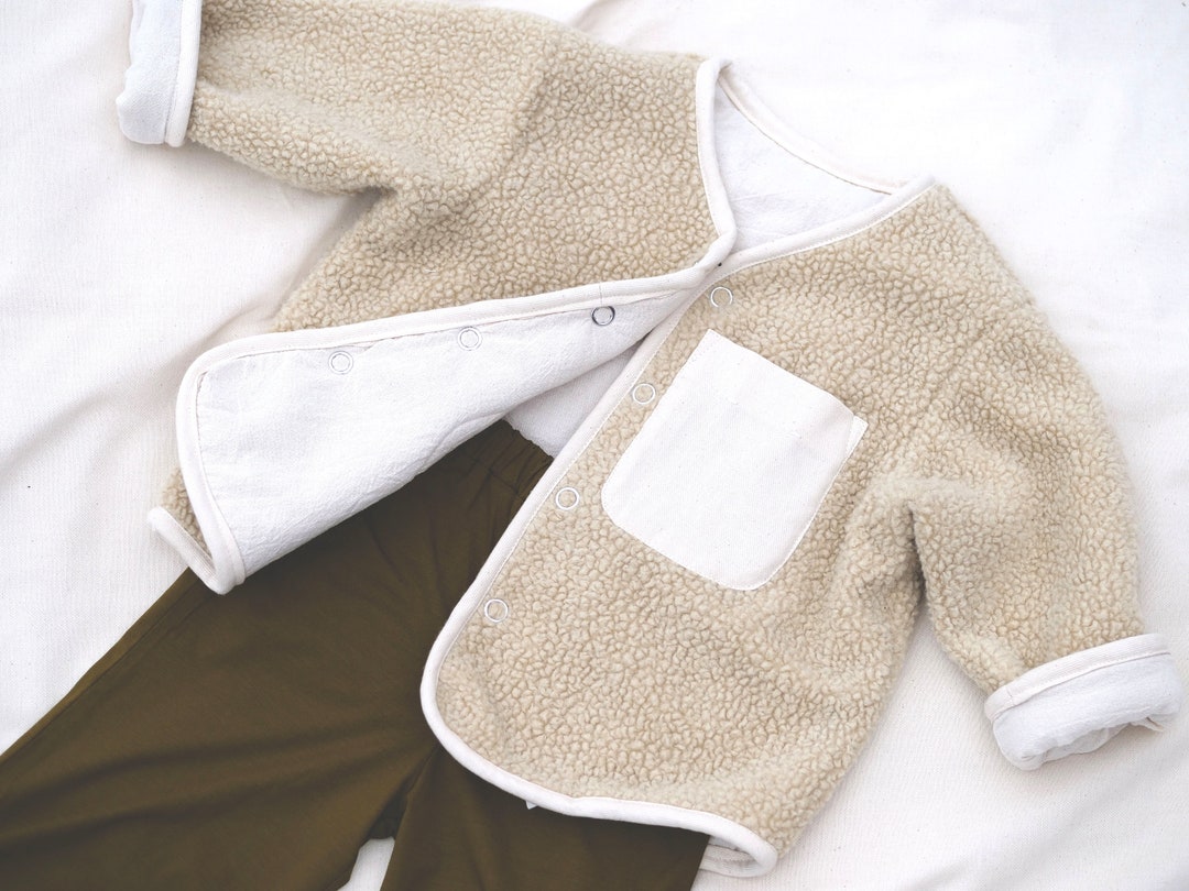 Baby Teddy Jacket | Autumn Winter Kids Jacket | Fleece Jacket | PDF ...