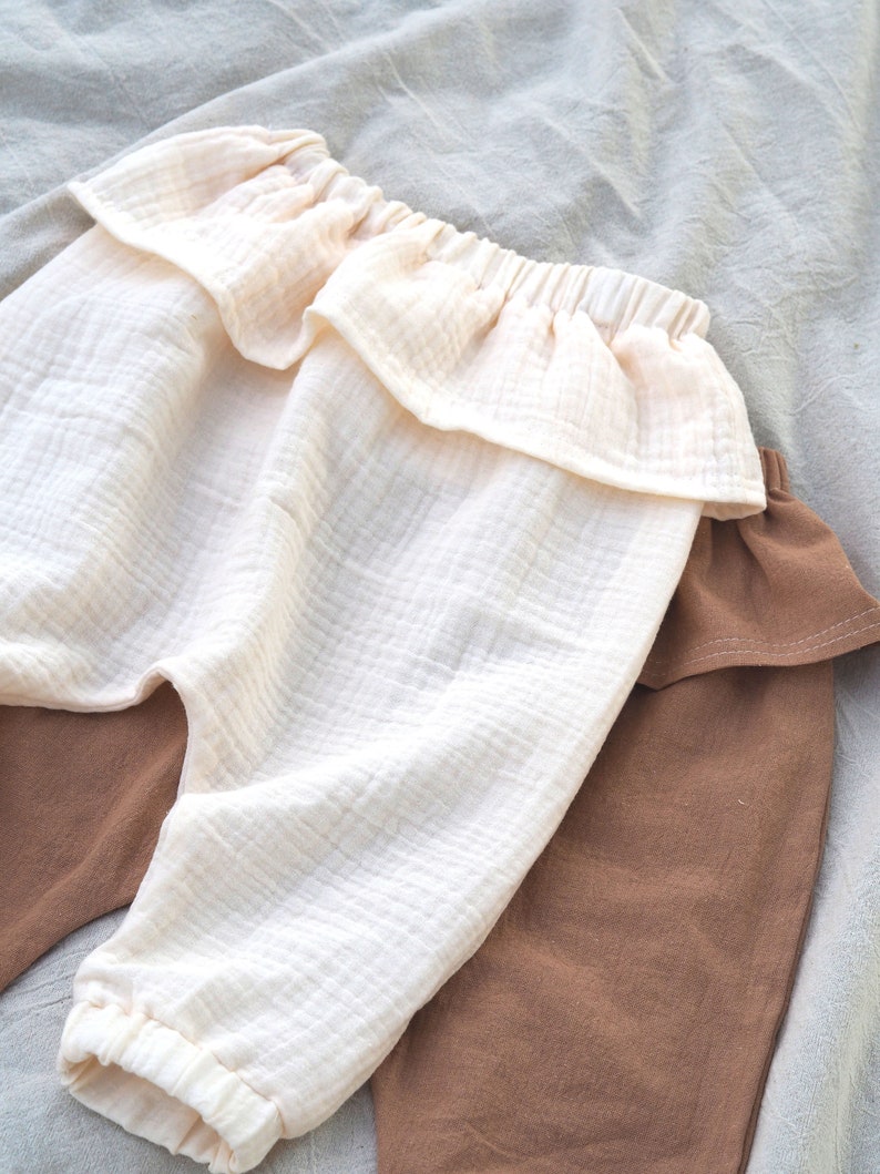 Baby Ruffle Sarouel Pants Easy Harem Pants Baby Pants - Etsy