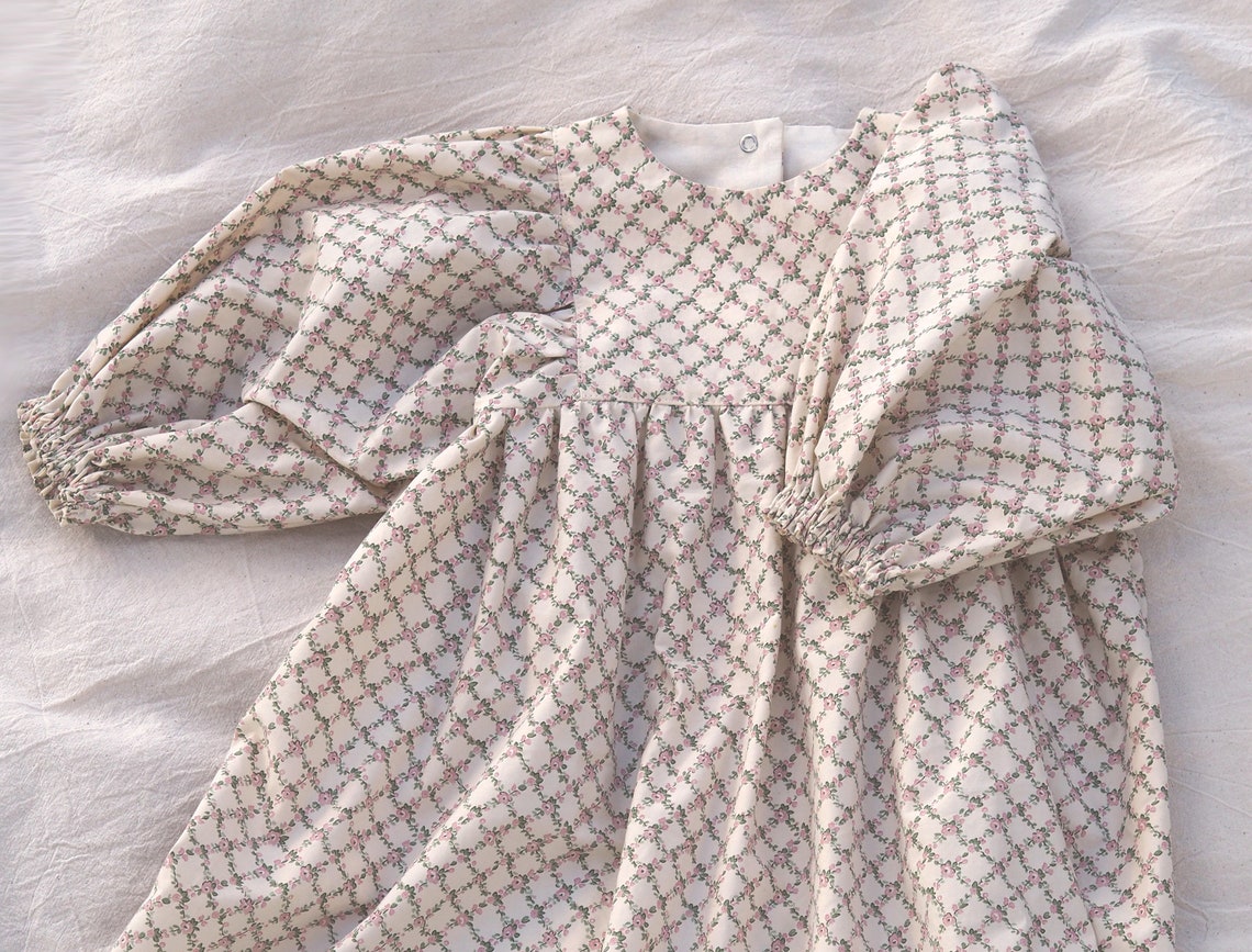 Ruffle Dress Pattern Doll Ruffle Dress PDF Pattern Girl | Etsy