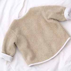 Baby Teddy Jacket | Autumn Winter Kids Jacket | Fleece Jacket | PDF ...