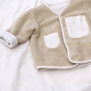 Baby Teddy Jacket | Autumn Winter Kids Jacket | Fleece Jacket | PDF ...