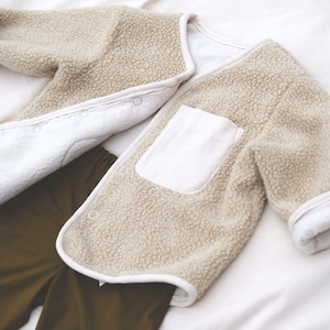 Baby Teddy Jacket | Autumn Winter Kids Jacket | Fleece Jacket | PDF ...