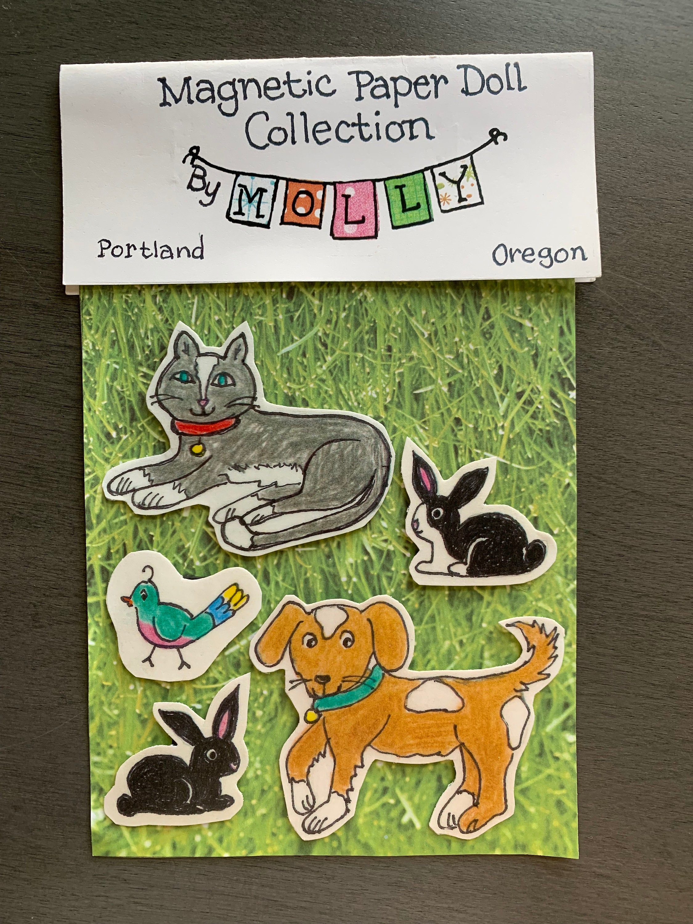 Furry Friends for Magnetic Paper Doll Collection - Etsy