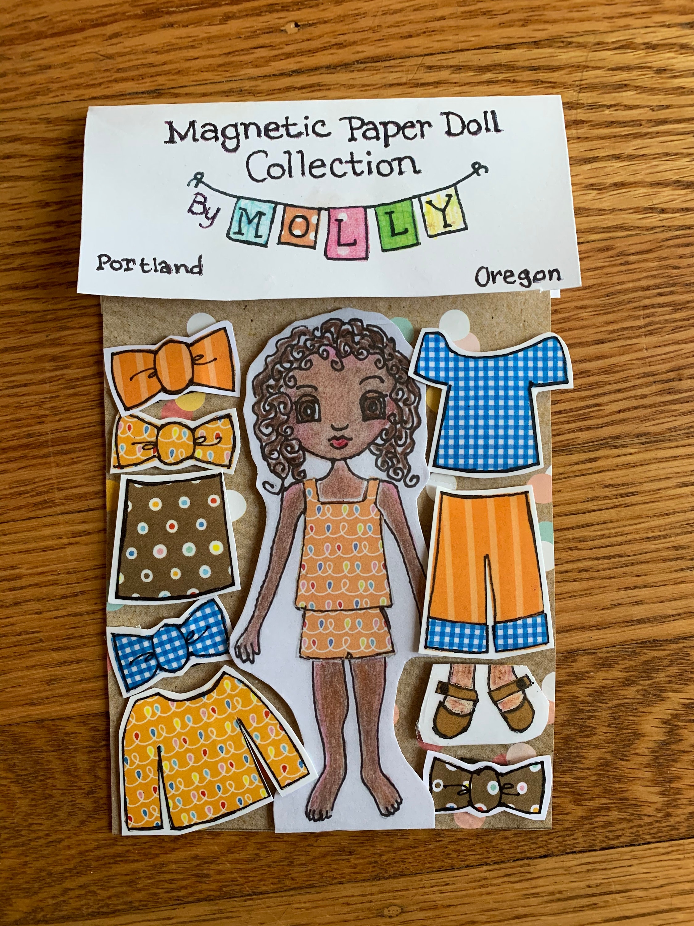 Girl for Magnetic Paper Doll Collection - Etsy