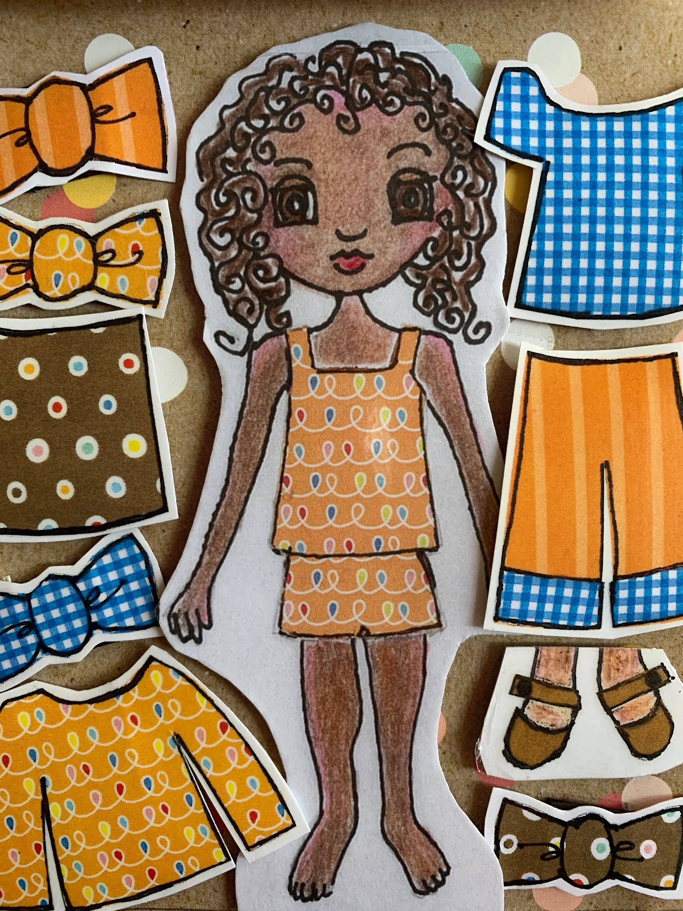 Girl for Magnetic Paper Doll Collection - Etsy