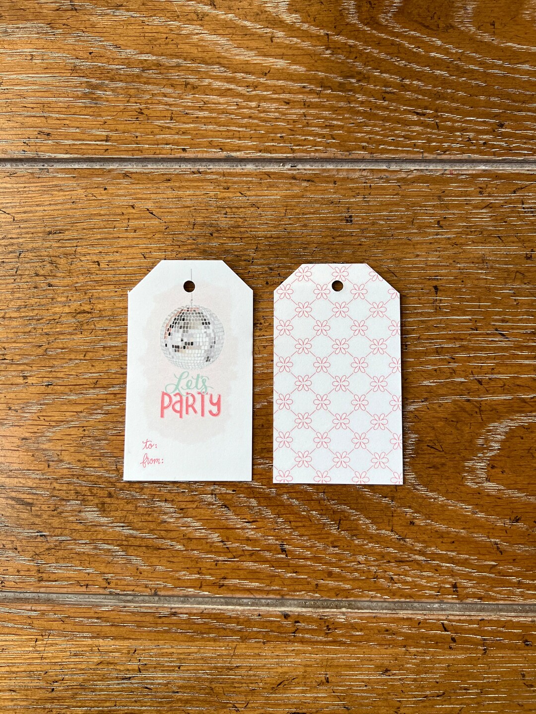Disco Ball Gift Tags, Party Favor Tags, Set of 10 - Etsy