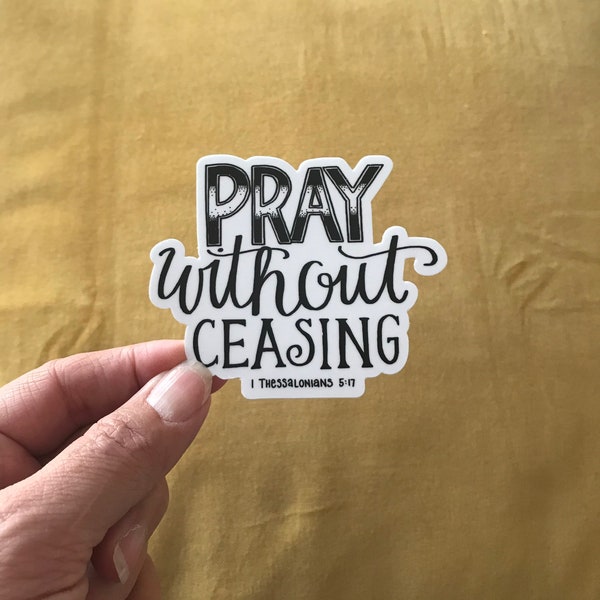 Pray Without Ceasing - Etsy UK