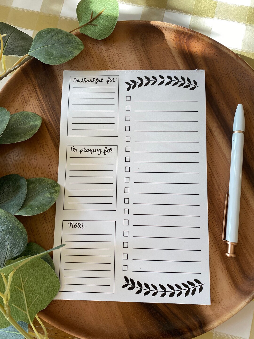 Make a List Notepad - Etsy