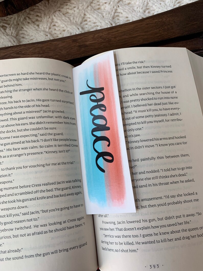 Word Bookmarks - Etsy
