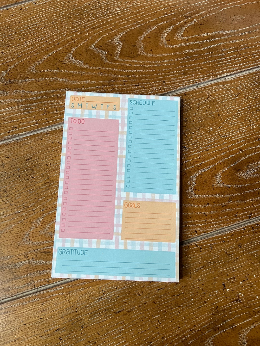 Rainbow Row Notepad - Etsy