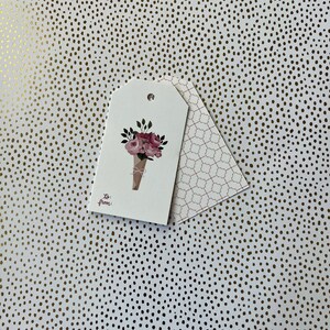 Gift Tags, All Occasion Gift Tags, Flower Bouquet Gift Tags - Etsy