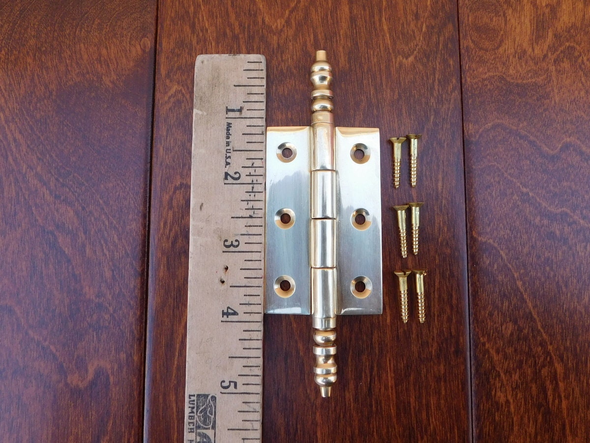 BB6003PB. French Finial Hinge. 2.75