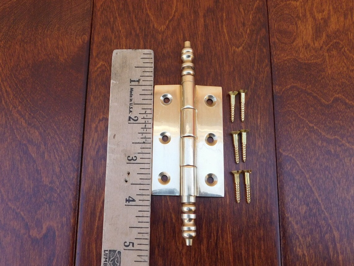 BB6003PB. French Finial Hinge. 2.75
