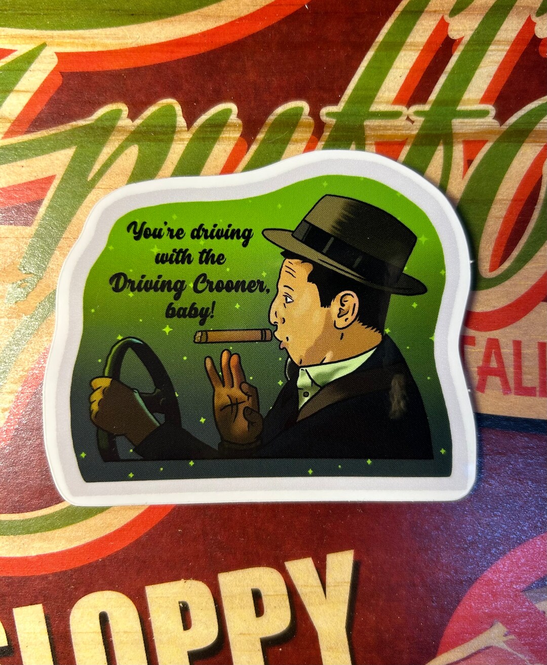 Driving Crooner ITYSL Sticker - Etsy