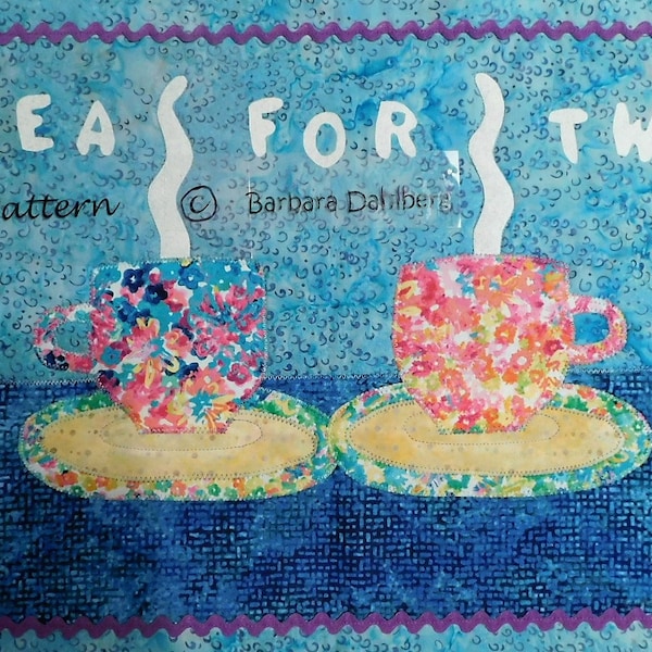 Tea for Two Quilt Pattern - Etsy