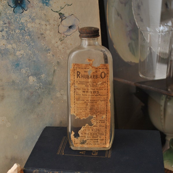 Antique Tonic Bottle - Etsy