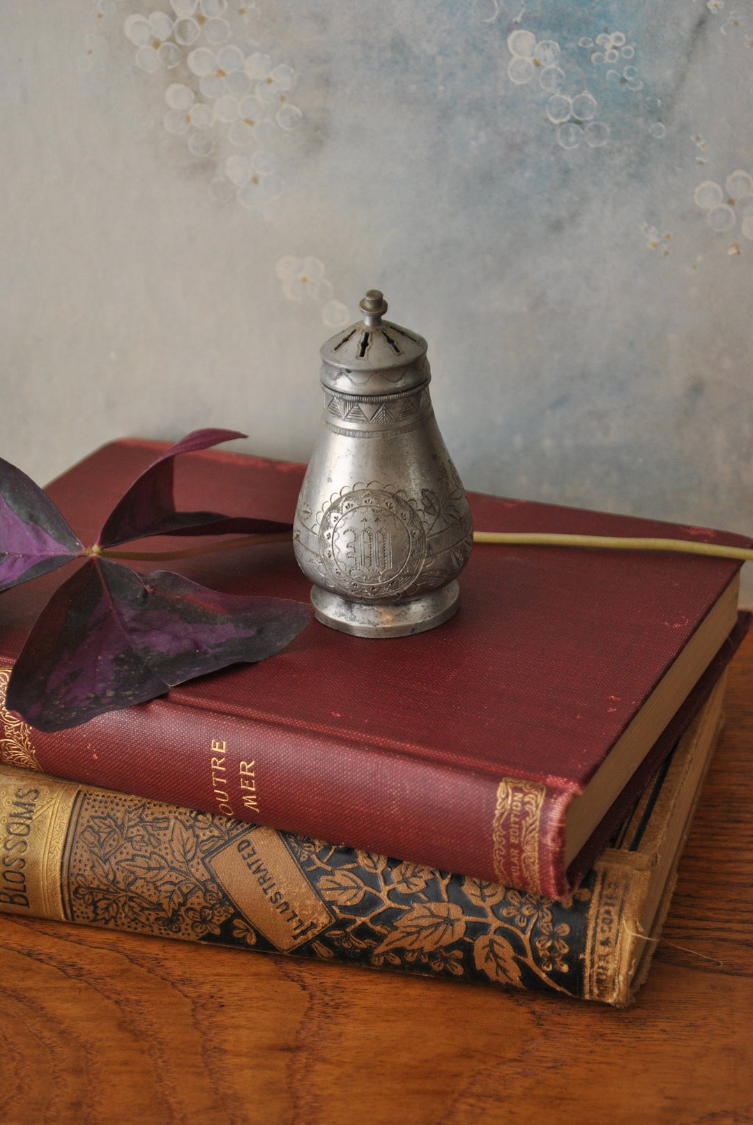 Antique Victorian Pewter Shaker - Etsy