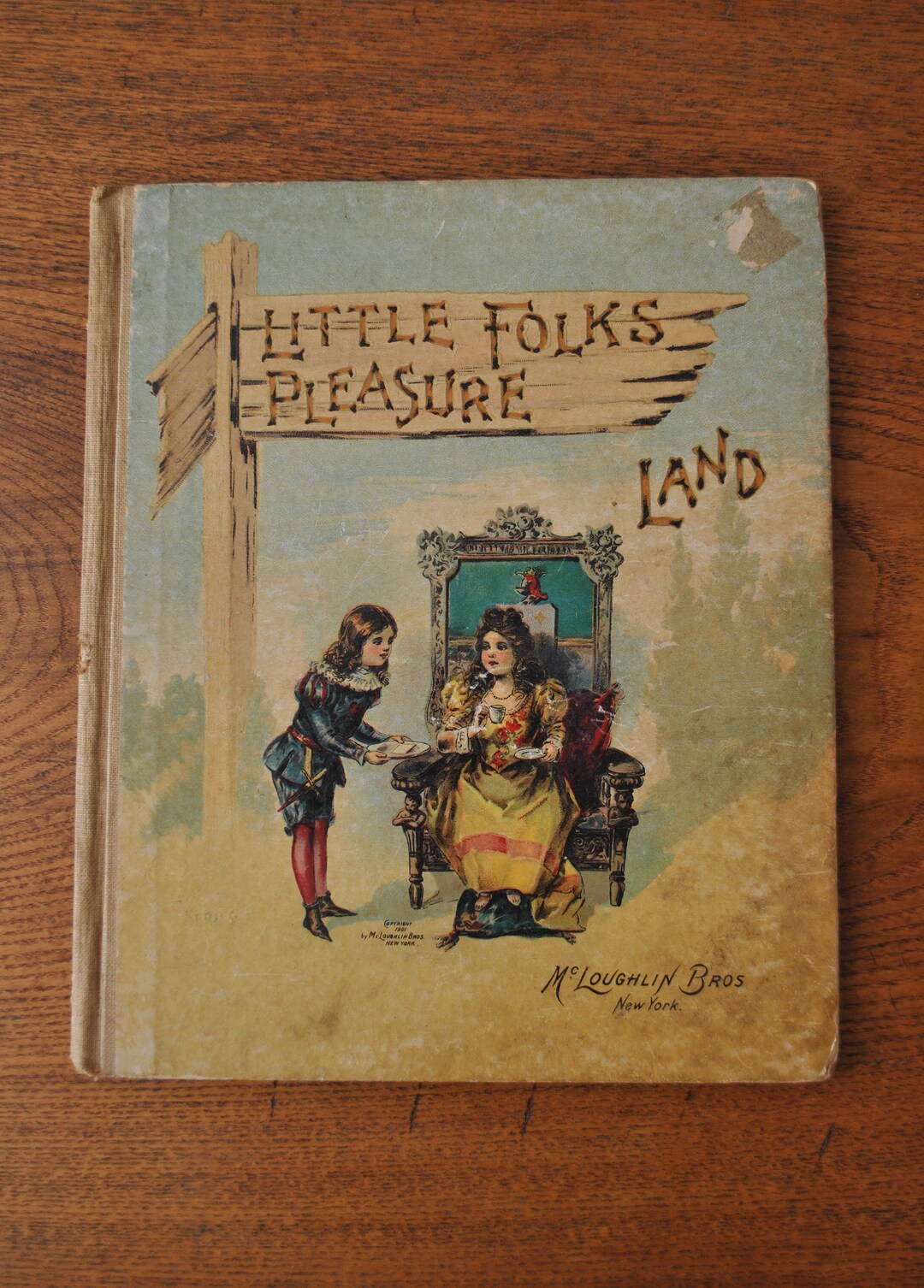 1907 Little Folks Pleasure Land Book - Etsy