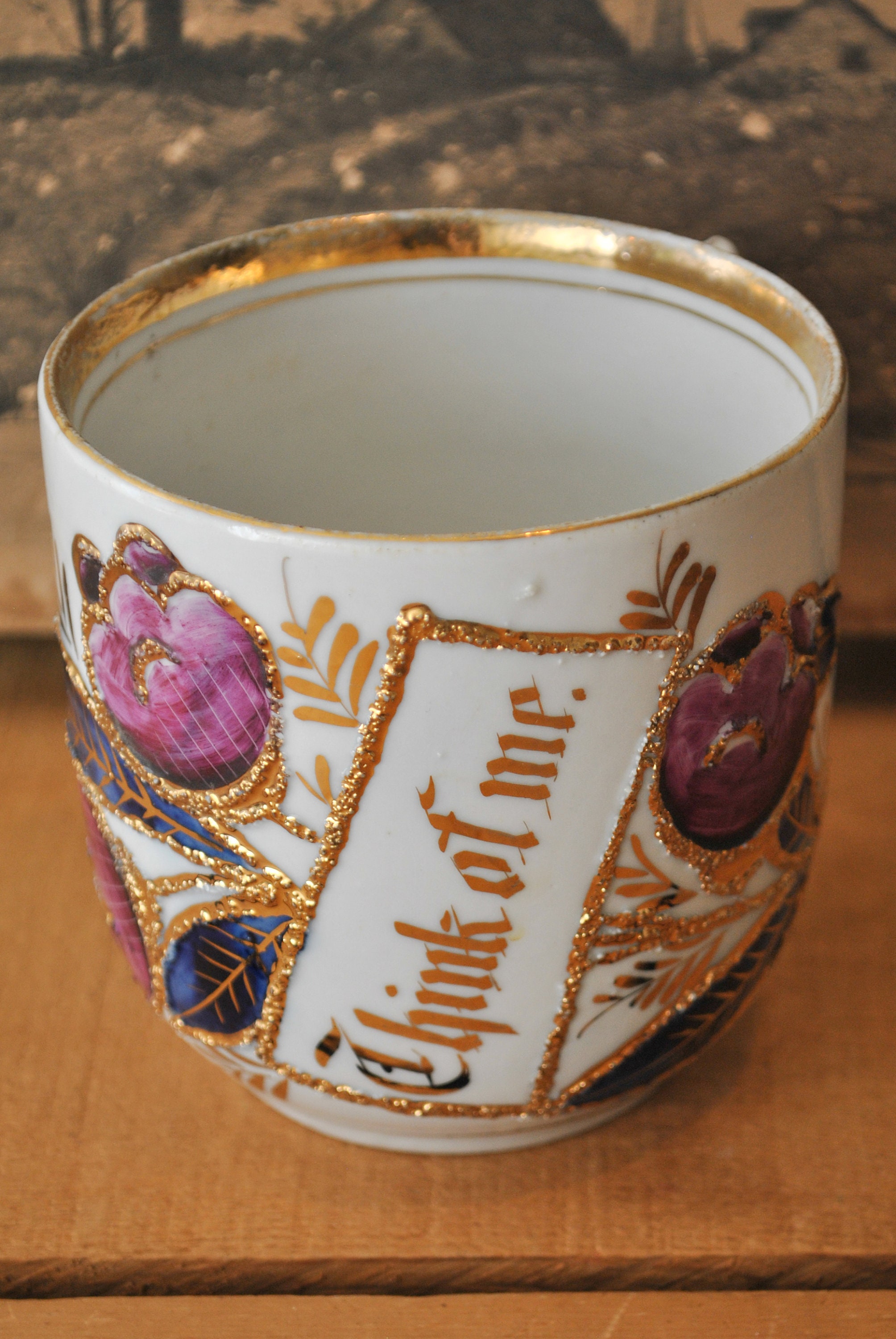 Antique Think of Me Tea Cup | Etsy