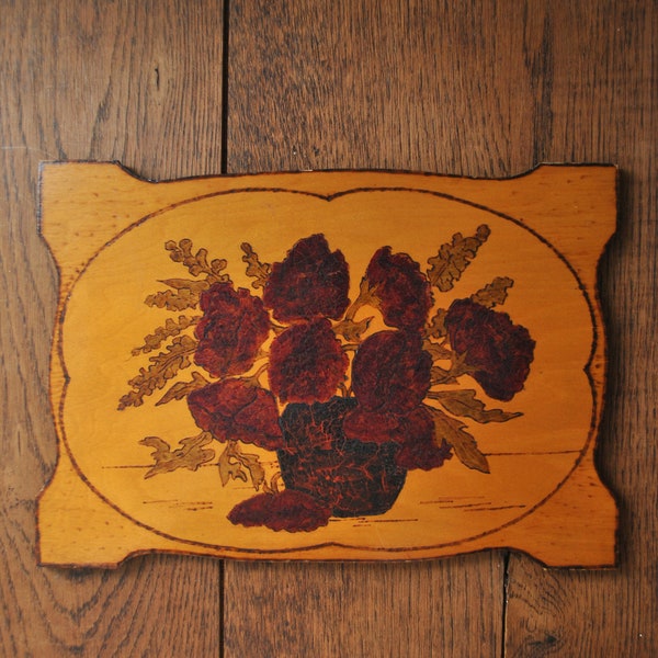 Pyrography Plaque - Etsy