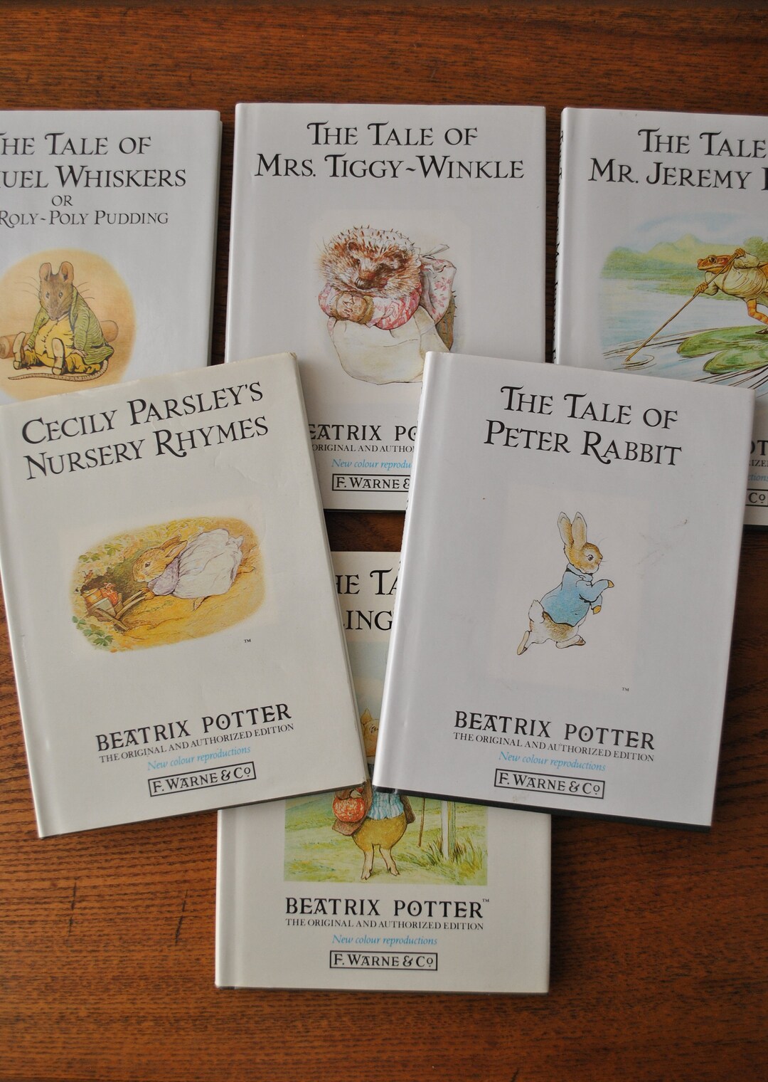 1980s Vintage Beatrix Potter Books - Etsy