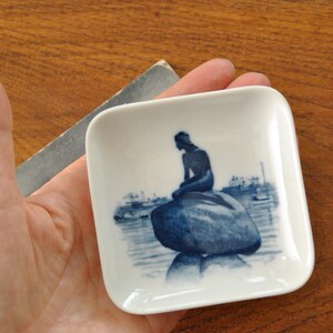 Vintage Little Mermaid Trinket Dish - Etsy