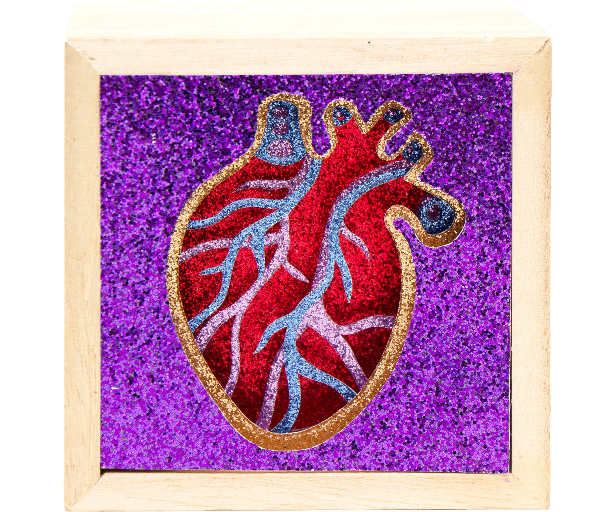 Anatomical Heart Paper Cut Art Doctor Gift Nurse Gift Anatomy Decor ...