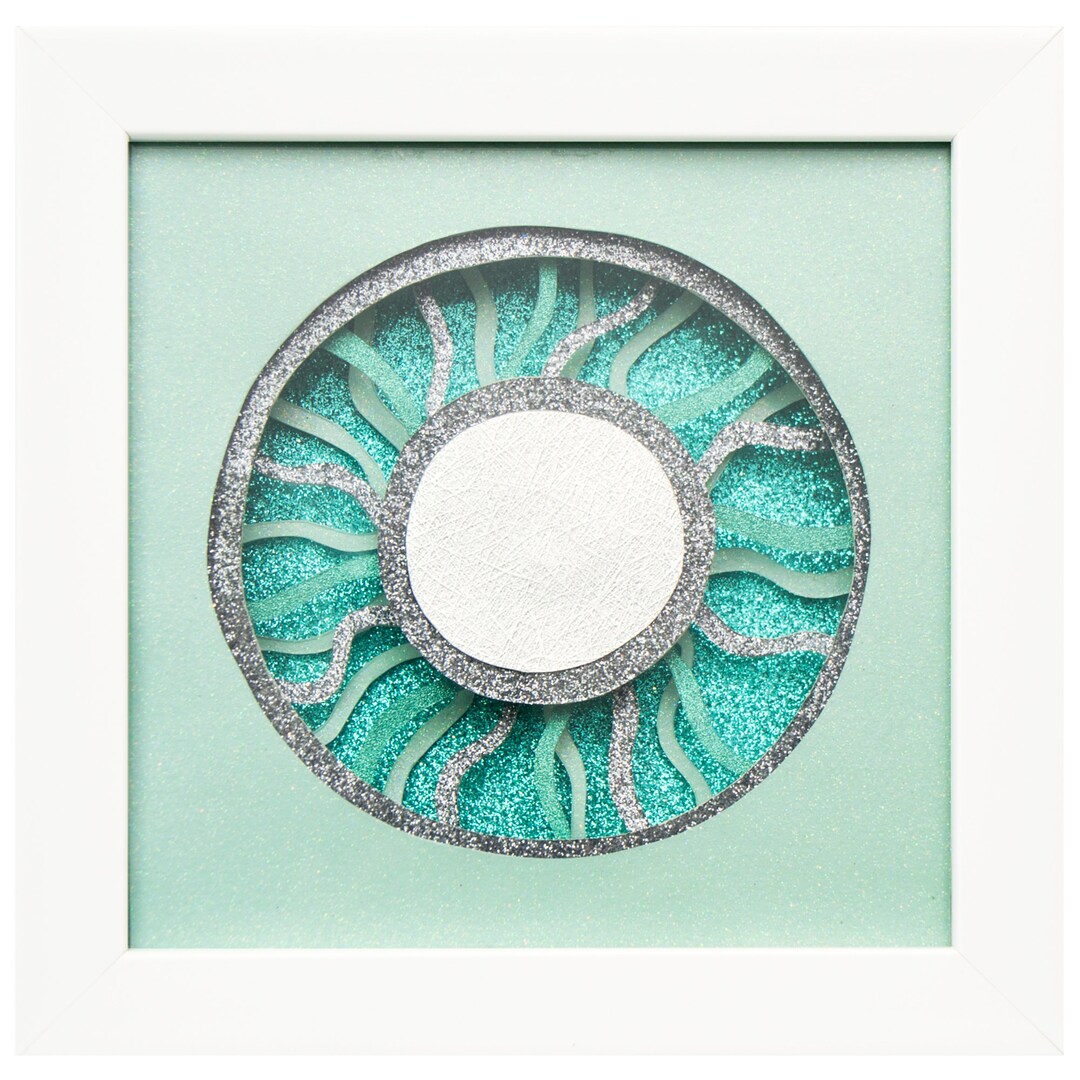 Anatomical Eye Paper Art Hand Cut Paper Sculpture Ophthalmologist Gift ...